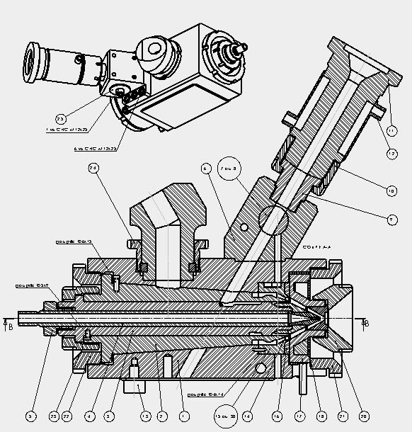 Vis extrusion - Prestations Bureau d'études
