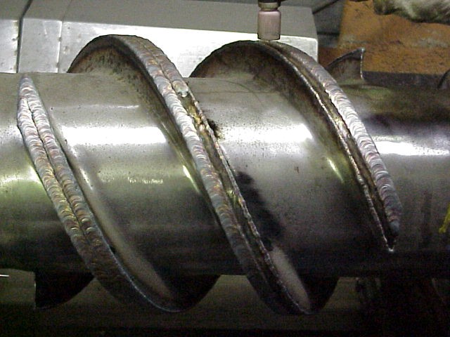 Vis extrusion - Rechargements durs